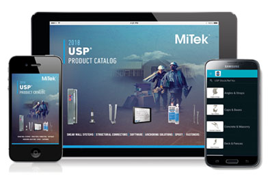 Product Catalogue App - MiTek Canada