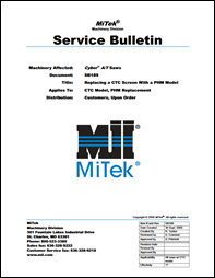 Cutting Equipment - MiTek Canada